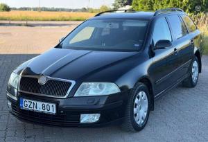 Black Skoda Octavia 2007 in Vilnius, with an engine capacity of 1.90 L and mileage of 280 thousand km for 950 €, photo  on AUTOMOTO.COM.LV