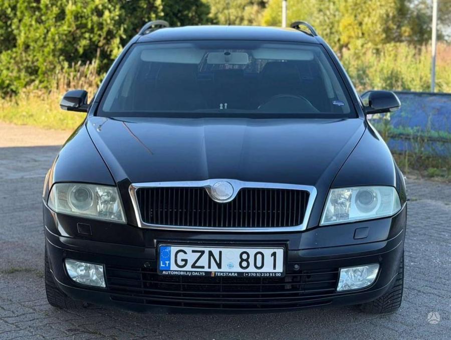 Black Skoda Octavia 2007 in Vilnius, with an engine capacity of 1.90 L and mileage of 280 thousand km for 950 €, photo 3 on AUTOMOTO.COM.LV