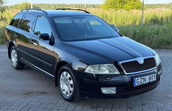 Black Skoda Octavia 2007 in Vilnius, with an engine capacity of 1.90 L and mileage of 280 thousand km for 950 €, photo 3 on AUTOMOTO.COM.LV