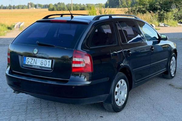 Black Skoda Octavia 2007 in Vilnius, with an engine capacity of 1.90 L and mileage of 280 thousand km for 950 €, photo 4 on AUTOMOTO.COM.LV