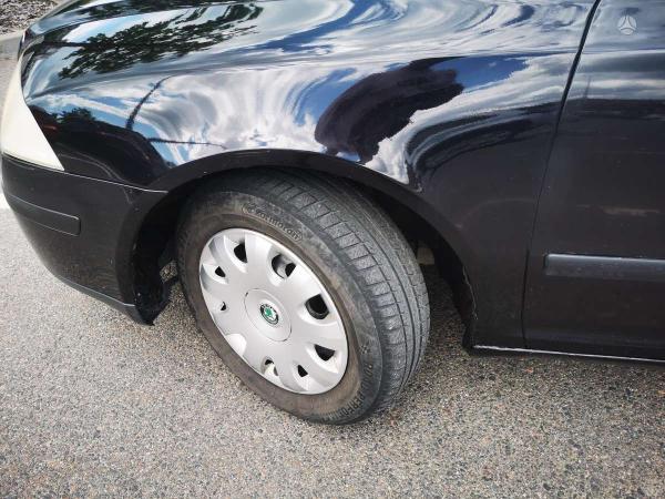 Black Skoda Octavia 2007 in Vilnius, with an engine capacity of 1.90 L and mileage of 284 thousand km for 1950 €, photo 6 on AUTOMOTO.COM.LV