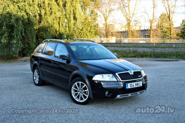 Black Skoda Octavia 2007 in Tartu, with an engine capacity of 2.00 L and mileage of 402 thousand km for 2499 €, photo 1 on AUTOMOTO.COM.LV