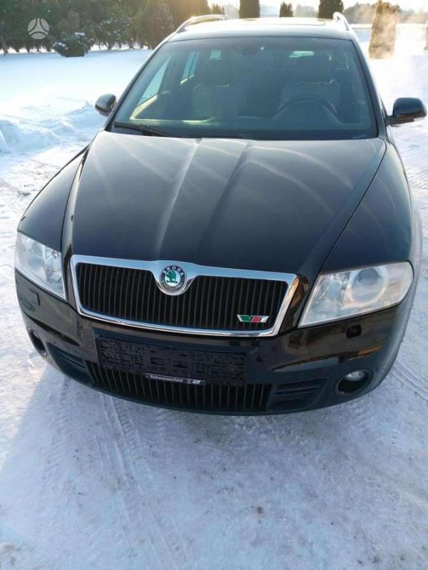 Black Skoda Octavia 2008 in Marijampole, with an engine capacity of 1.97 L and mileage of 270 thousand km for 3300 €, photo 1 on AUTOMOTO.COM.LV