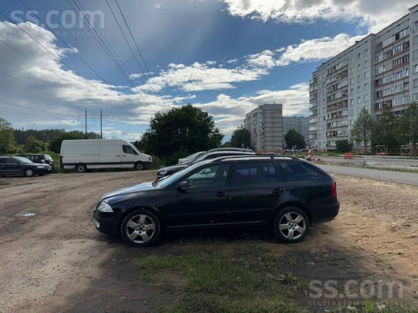 Black Skoda Octavia 2008 in Riga, with an engine capacity of 2.00 L and mileage of 394 thousand km for 500 €, photo 2 on AUTOMOTO.COM.LV