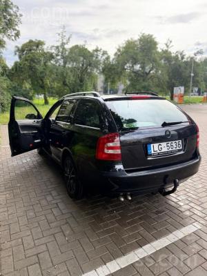 Черный Шкода Октавия 2008 в Рига, объемом двигателя 2.00 л и пробегом 309 тыс. км за 1650 €, фото 4 на AUTOMOTO.COM.LV