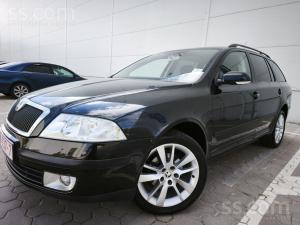 Черный Шкода Октавия 2009 в Рига, объемом двигателя 1.90 л и пробегом 0 тыс. км за 4500 €, фото  на AUTOMOTO.COM.LV