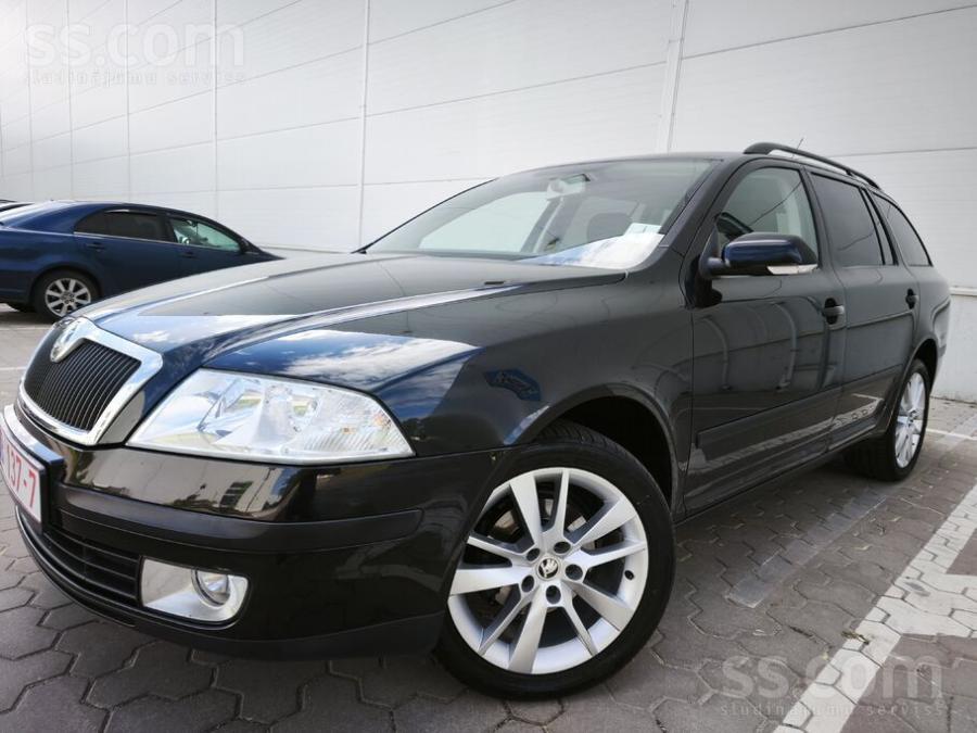 Black Skoda Octavia 2009 in Riga, with an engine capacity of 1.90 L and mileage of 0 thousand km for 4500 €, photo 1 on AUTOMOTO.COM.LV