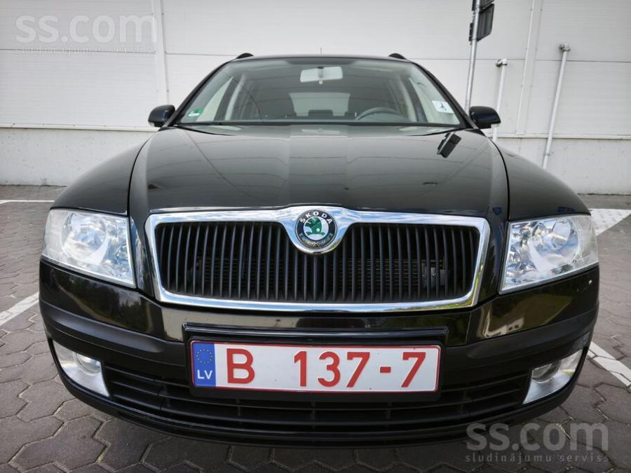 Black Skoda Octavia 2009 in Riga, with an engine capacity of 1.90 L and mileage of 0 thousand km for 4500 €, photo 4 on AUTOMOTO.COM.LV