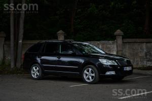 Черный Шкода Октавия 2009 в Рига, объемом двигателя 2.00 л и пробегом 310 тыс. км за 3200 €, фото 4 на AUTOMOTO.COM.LV