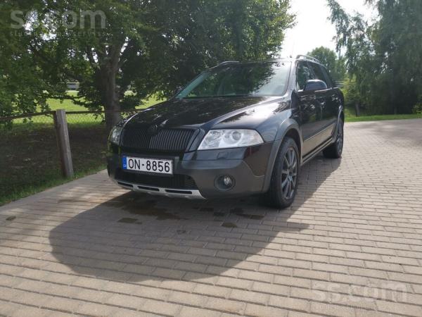 Black Skoda Octavia 2009 in Talsi, with an engine capacity of 1.80 L and mileage of 231 thousand km for 3250 €, photo 9 on AUTOMOTO.COM.LV