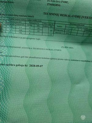 Черный Шкода Октавия 2009 в Вильнюс, объемом двигателя 1.97 л и пробегом 275 тыс. км за 2950 €, фото 13 на AUTOMOTO.COM.LV