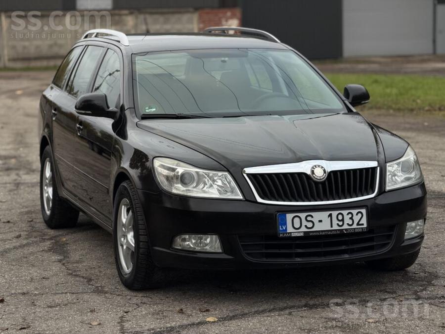 Черный Шкода Октавия 2009 в Огре, объемом двигателя 1.90 л и пробегом 350 тыс. км за 3650 €, фото 14 на AUTOMOTO.COM.LV