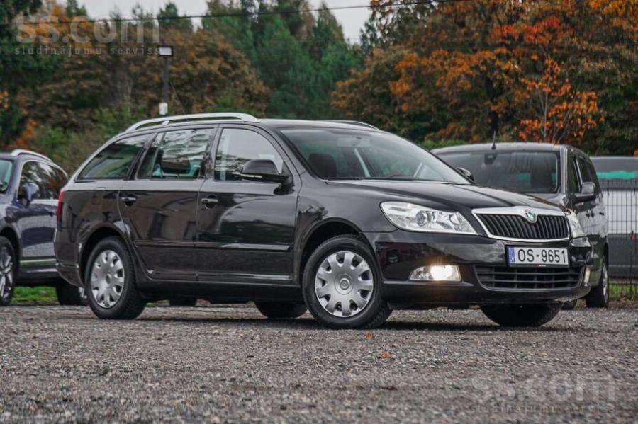 Black Skoda Octavia 2009 in Riga, with an engine capacity of 1.80 L and mileage of 143 thousand km for 4990 €, photo 3 on AUTOMOTO.COM.LV