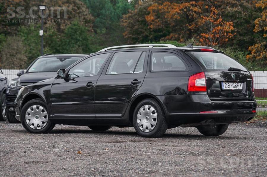 Black Skoda Octavia 2009 in Riga, with an engine capacity of 1.80 L and mileage of 143 thousand km for 4990 €, photo 4 on AUTOMOTO.COM.LV