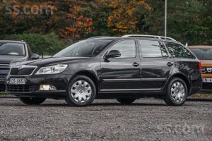 Black Skoda Octavia 2009 in Riga, with an engine capacity of 1.80 L and mileage of 143 thousand km for 4990 €, photo 1 on AUTOMOTO.COM.LV