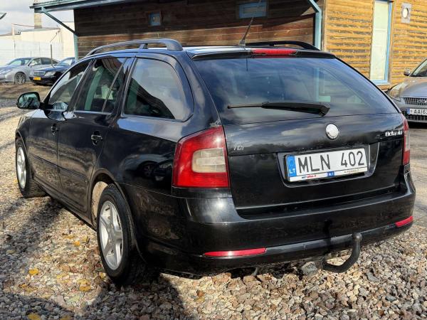 Черный Шкода Октавия 2009 в Вильнюс, объемом двигателя 1.90 л и пробегом 481 тыс. км за 1500 €, фото 5 на AUTOMOTO.COM.LV