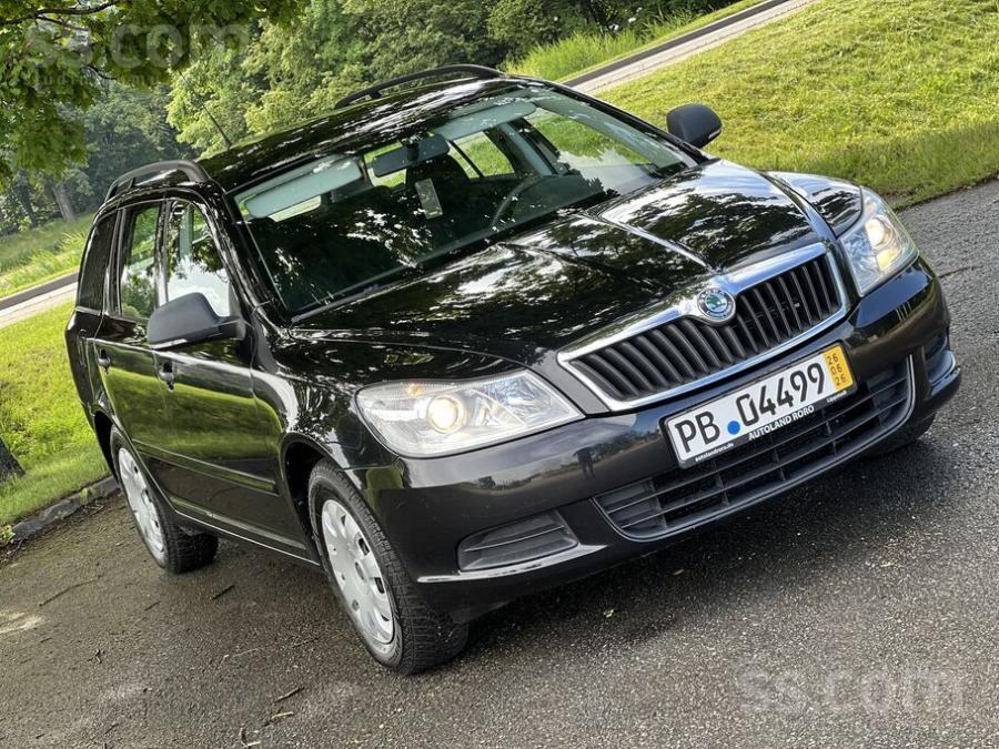 Черный Шкода Октавия 2010 в Екабпилс, объемом двигателя 1.60 л и пробегом 218 тыс. км за 4990 €, фото 6 на AUTOMOTO.COM.LV