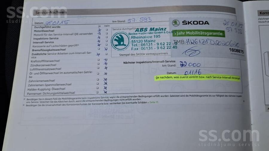 Melns Skoda Octavia 2012 Ogre, ar dzinēja tilpumu 1.80 L un nobraukumu 213 tūkst. km par 3500 €, foto 25 vietnē AUTOMOTO.COM.LV
