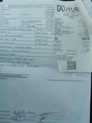 Черный Шкода Октавия 2012 в Вильнюс, объемом двигателя 1.60 л и пробегом 272 тыс. км за 4200 €, фото 13 на AUTOMOTO.COM.LV