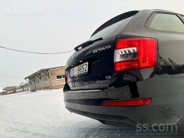Black Skoda Octavia 2013 in Riga, with an engine capacity of 1.60 L and mileage of 0 thousand km for 6500 €, photo 5 on AUTOMOTO.COM.LV