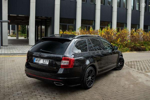Black Skoda Octavia 2013 in Vilnius, with an engine capacity of 1.97 L and mileage of 399 thousand km for 5700 €, photo 6 on AUTOMOTO.COM.LV