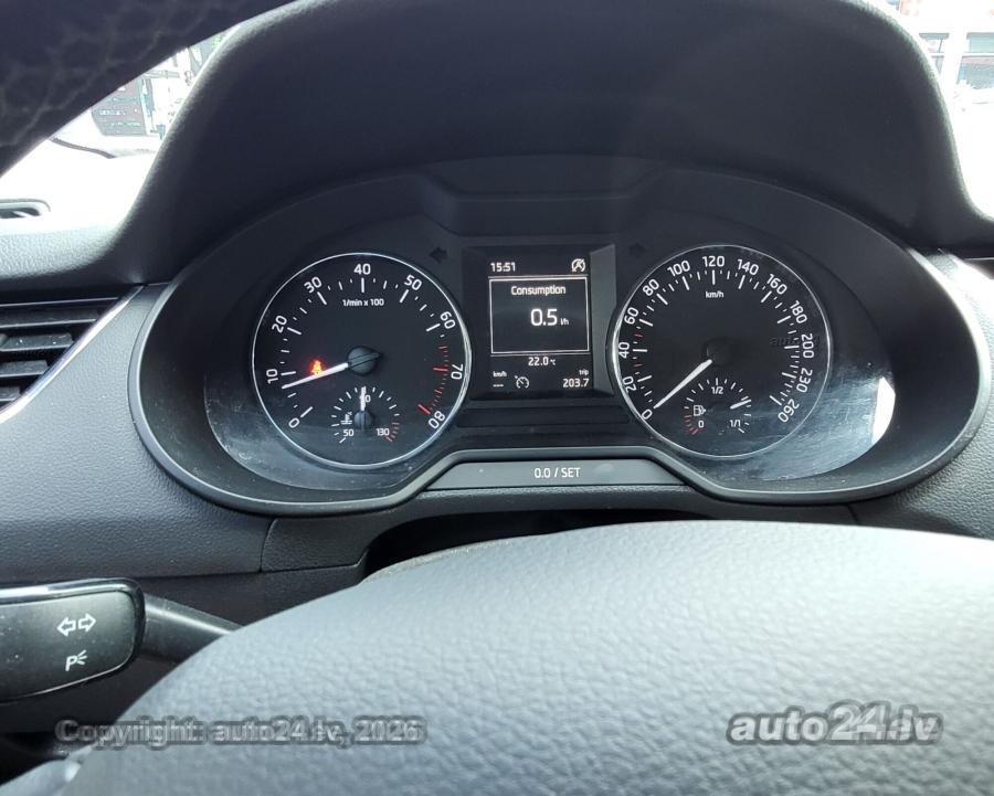 Black Skoda Octavia 2013 in Tallinn, with an engine capacity of 1.20 L and mileage of 267 thousand km for 4690 €, photo 9 on AUTOMOTO.COM.LV