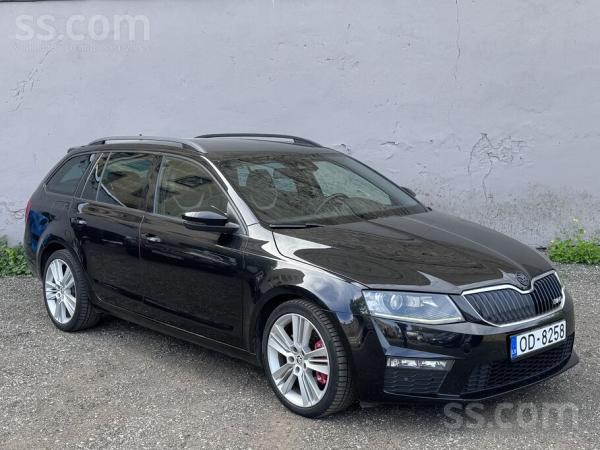 Black Skoda Octavia 2013 in Riga, with an engine capacity of 2.00 L and mileage of 333 thousand km for 6790 €, photo 1 on AUTOMOTO.COM.LV
