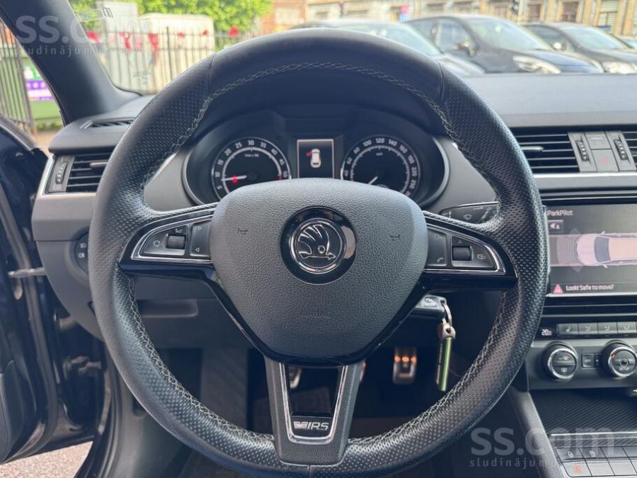 Black Skoda Octavia 2013 in Riga, with an engine capacity of 2.00 L and mileage of 333 thousand km for 6790 €, photo 15 on AUTOMOTO.COM.LV
