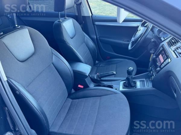 Black Skoda Octavia 2013 in Rezekne, with an engine capacity of 1.60 L and mileage of 0 thousand km for 5700 €, photo 9 on AUTOMOTO.COM.LV