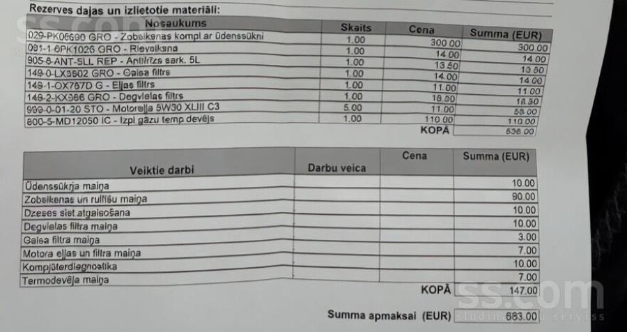 Black Skoda Octavia 2013 in Jelgava, with an engine capacity of 1.60 L and mileage of 298 thousand km for 4950 €, photo 10 on AUTOMOTO.COM.LV