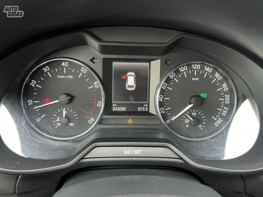 Black Skoda Octavia 2013 in Kaunas, with an engine capacity of 1.80 L and mileage of 243 thousand km for 6499 €, photo 11 on AUTOMOTO.COM.LV