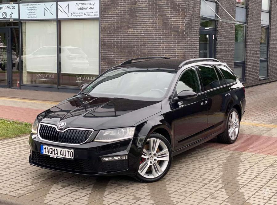 Black Skoda Octavia 2013 in Marijampole, with an engine capacity of 1.97 L and mileage of 245 thousand km for 8350 €, photo 1 on AUTOMOTO.COM.LV