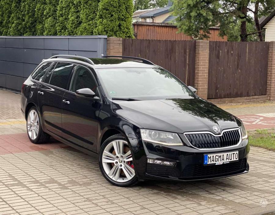 Black Skoda Octavia 2013 in Marijampole, with an engine capacity of 1.97 L and mileage of 245 thousand km for 8350 €, photo 3 on AUTOMOTO.COM.LV