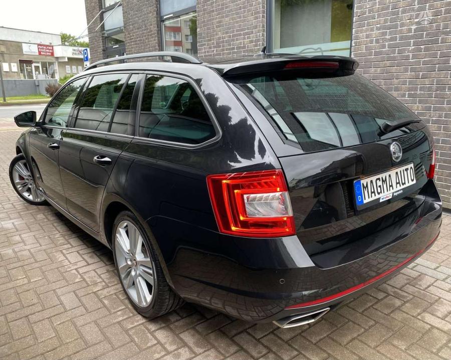Black Skoda Octavia 2013 in Marijampole, with an engine capacity of 1.97 L and mileage of 245 thousand km for 8350 €, photo 17 on AUTOMOTO.COM.LV