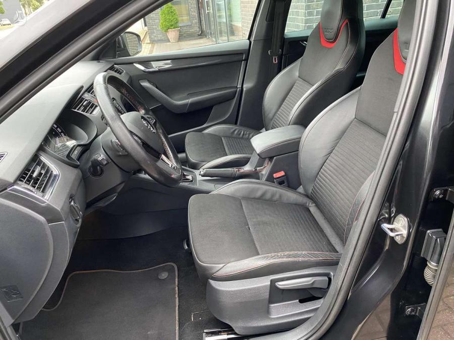 Black Skoda Octavia 2013 in Marijampole, with an engine capacity of 1.97 L and mileage of 245 thousand km for 8350 €, photo 24 on AUTOMOTO.COM.LV