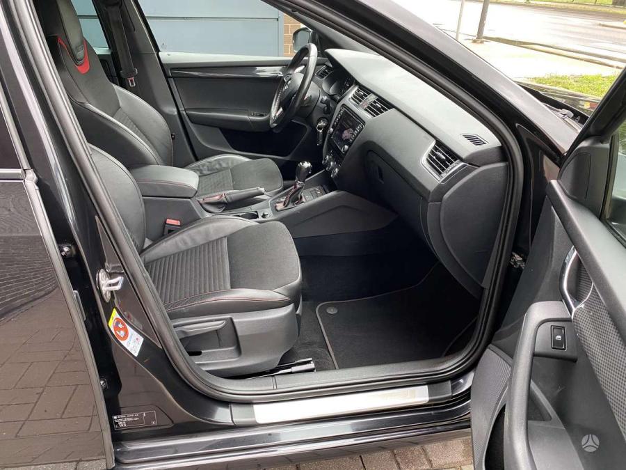 Black Skoda Octavia 2013 in Marijampole, with an engine capacity of 1.97 L and mileage of 245 thousand km for 8350 €, photo 39 on AUTOMOTO.COM.LV