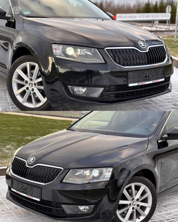 Black Skoda Octavia 2014 in Raseiniai, with an engine capacity of 1.97 L and mileage of 282 thousand km for 7300 €, photo 2 on AUTOMOTO.COM.LV