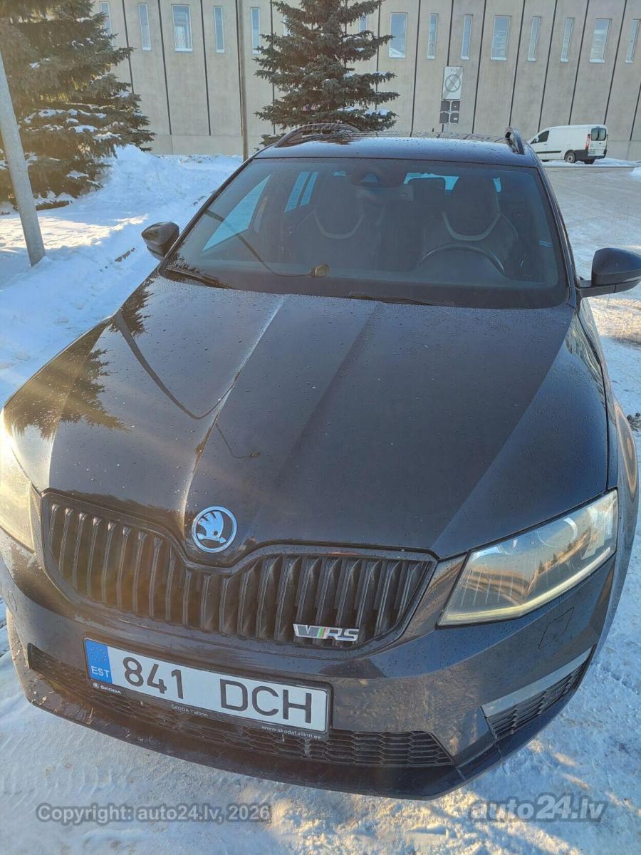 Black Skoda Octavia 2014 in Tallinn, with an engine capacity of 2.00 L and mileage of 277 thousand km for 6500 €, photo 4 on AUTOMOTO.COM.LV