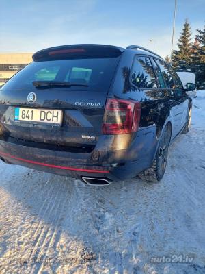 Black Skoda Octavia 2014 in Tallinn, with an engine capacity of 2.00 L and mileage of 277 thousand km for 6500 €, photo 8 on AUTOMOTO.COM.LV