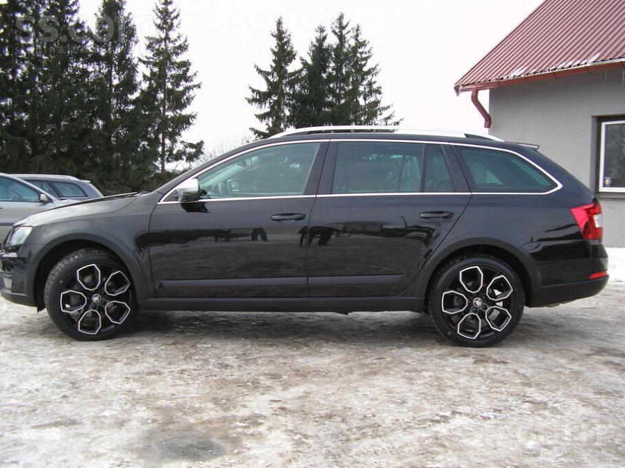 Black Skoda Octavia 2014 in Riga, with an engine capacity of 2.00 L and mileage of 0 thousand km for 10990 €, photo 8 on AUTOMOTO.COM.LV