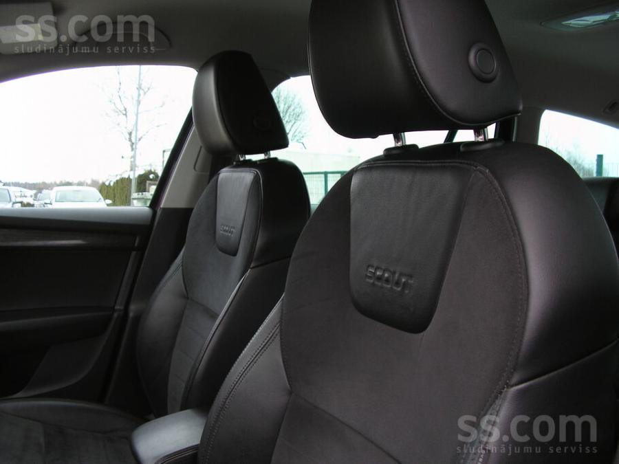 Black Skoda Octavia 2014 in Riga, with an engine capacity of 2.00 L and mileage of 0 thousand km for 10990 €, photo 19 on AUTOMOTO.COM.LV