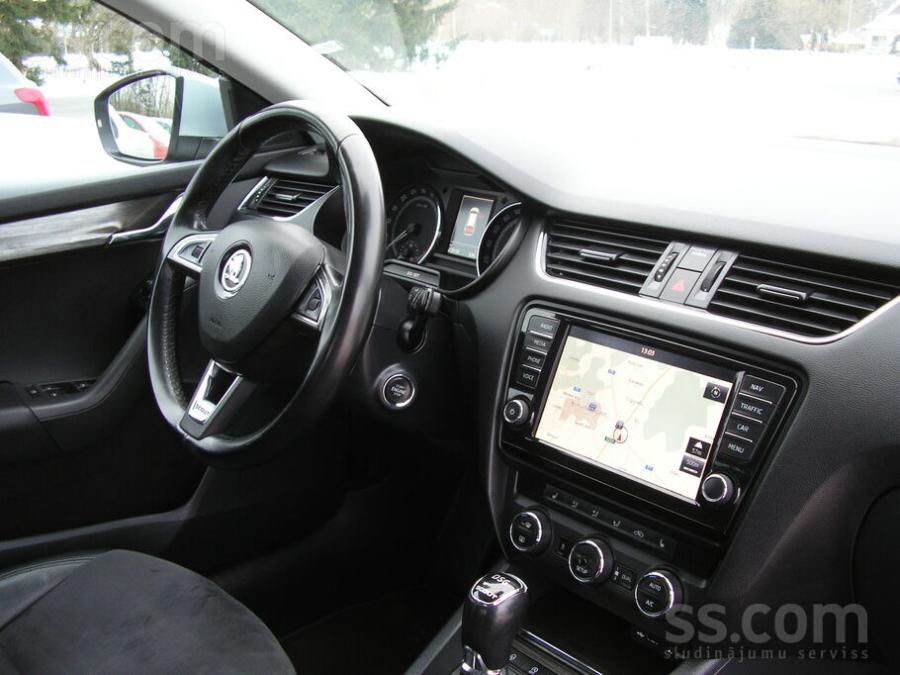 Black Skoda Octavia 2014 in Riga, with an engine capacity of 2.00 L and mileage of 0 thousand km for 10990 €, photo 26 on AUTOMOTO.COM.LV