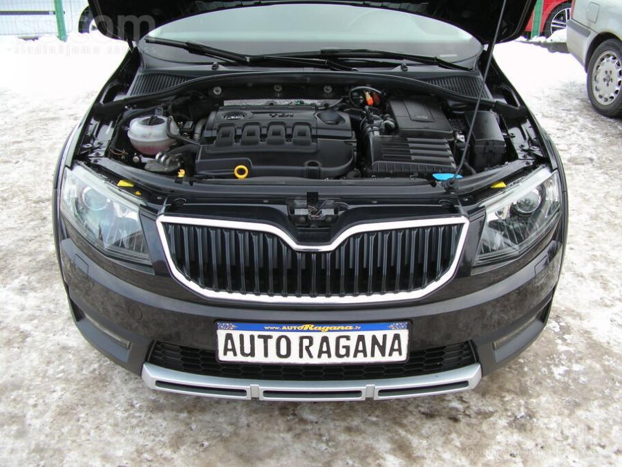 Black Skoda Octavia 2014 in Riga, with an engine capacity of 2.00 L and mileage of 0 thousand km for 10990 €, photo 31 on AUTOMOTO.COM.LV