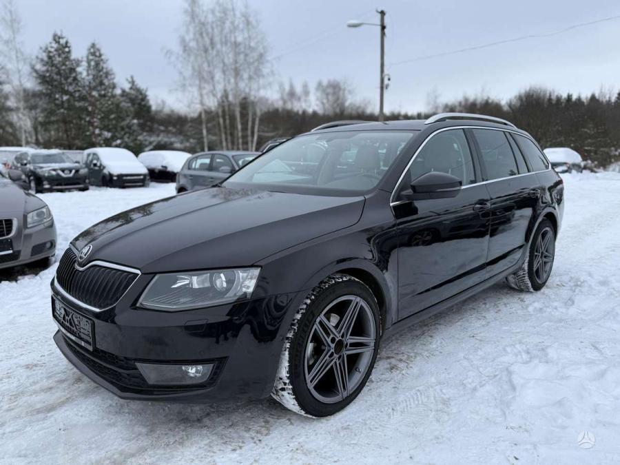 Melns Skoda Octavia 2014 Ukmergė, ar dzinēja tilpumu 1.60 L un nobraukumu 280 tūkst. km par 6350 €, foto 1 vietnē AUTOMOTO.COM.LV