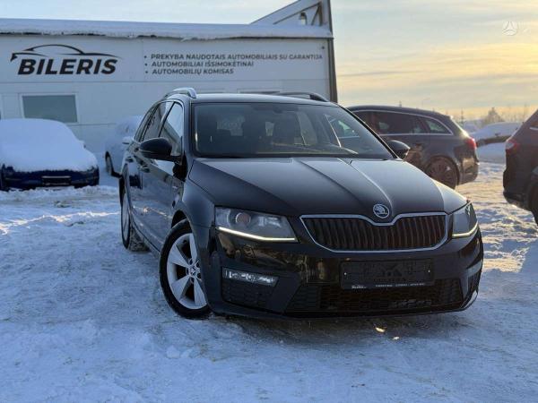 Melns Skoda Octavia 2014 Utena, ar dzinēja tilpumu 1.97 L un nobraukumu 290 tūkst. km par 6990 €, foto 1 vietnē AUTOMOTO.COM.LV