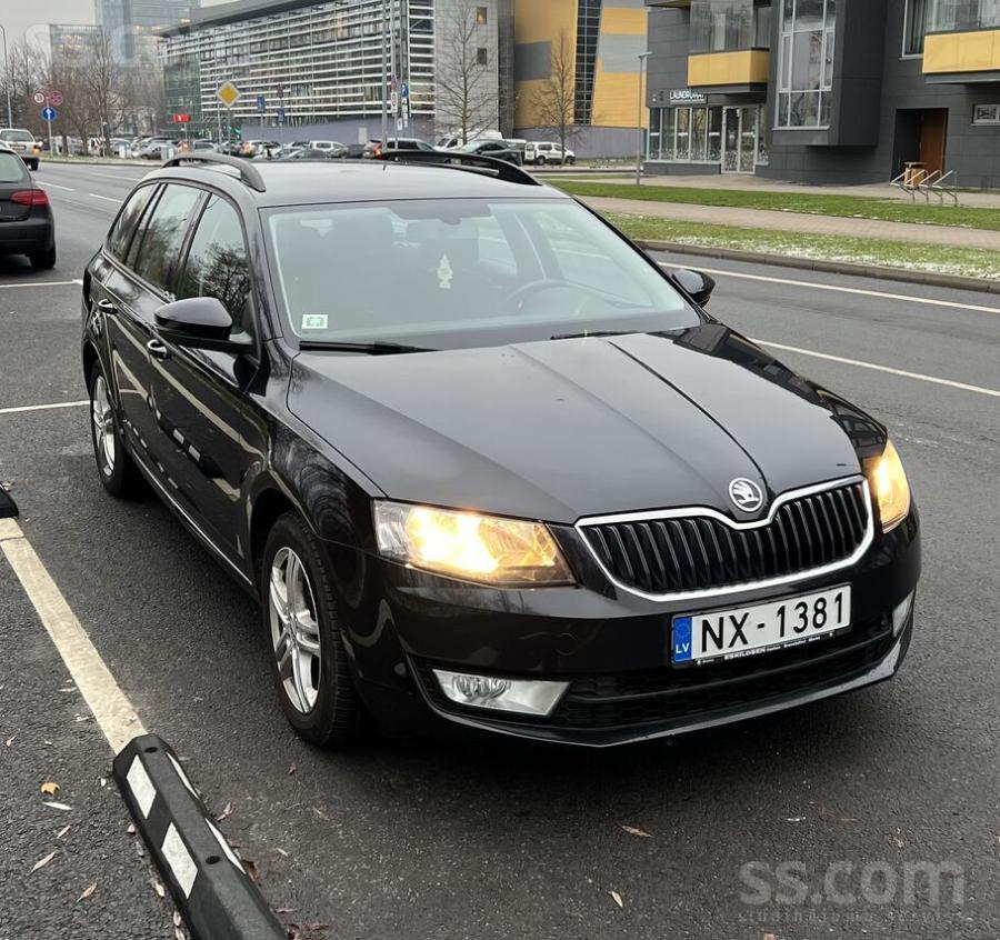 Melns Skoda Octavia 2014 Rīga, ar dzinēja tilpumu 2.00 L un nobraukumu 232 tūkst. km par 8490 €, foto 3 vietnē AUTOMOTO.COM.LV