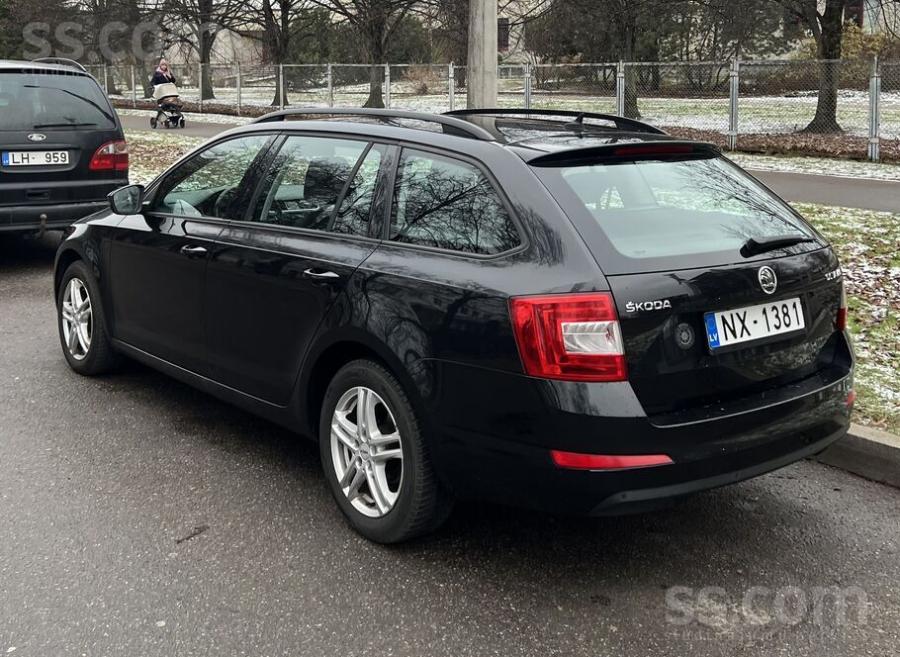 Melns Skoda Octavia 2014 Rīga, ar dzinēja tilpumu 2.00 L un nobraukumu 232 tūkst. km par 8490 €, foto 5 vietnē AUTOMOTO.COM.LV