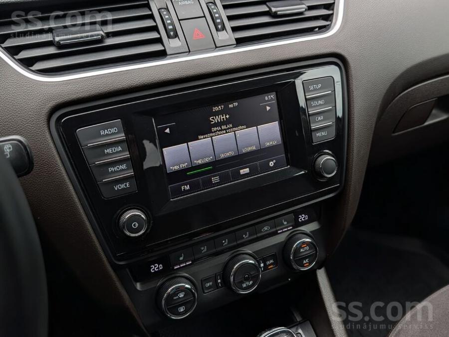 Melns Skoda Octavia 2014 Jūrmala, ar dzinēja tilpumu 2.00 L un nobraukumu 0 tūkst. km par 8350 €, foto 22 vietnē AUTOMOTO.COM.LV