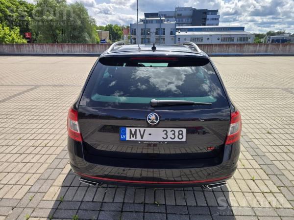 Black Skoda Octavia 2014 in Riga, with an engine capacity of 2.00 L and mileage of 266 thousand km for 10500 €, photo 6 on AUTOMOTO.COM.LV