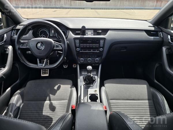 Black Skoda Octavia 2014 in Riga, with an engine capacity of 2.00 L and mileage of 266 thousand km for 10500 €, photo 7 on AUTOMOTO.COM.LV